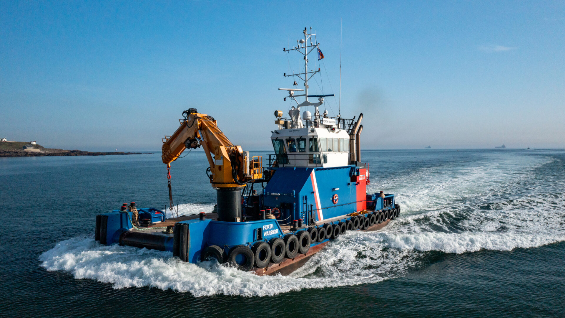 Forth Warrior - Vessel Charter | Briggs Marine