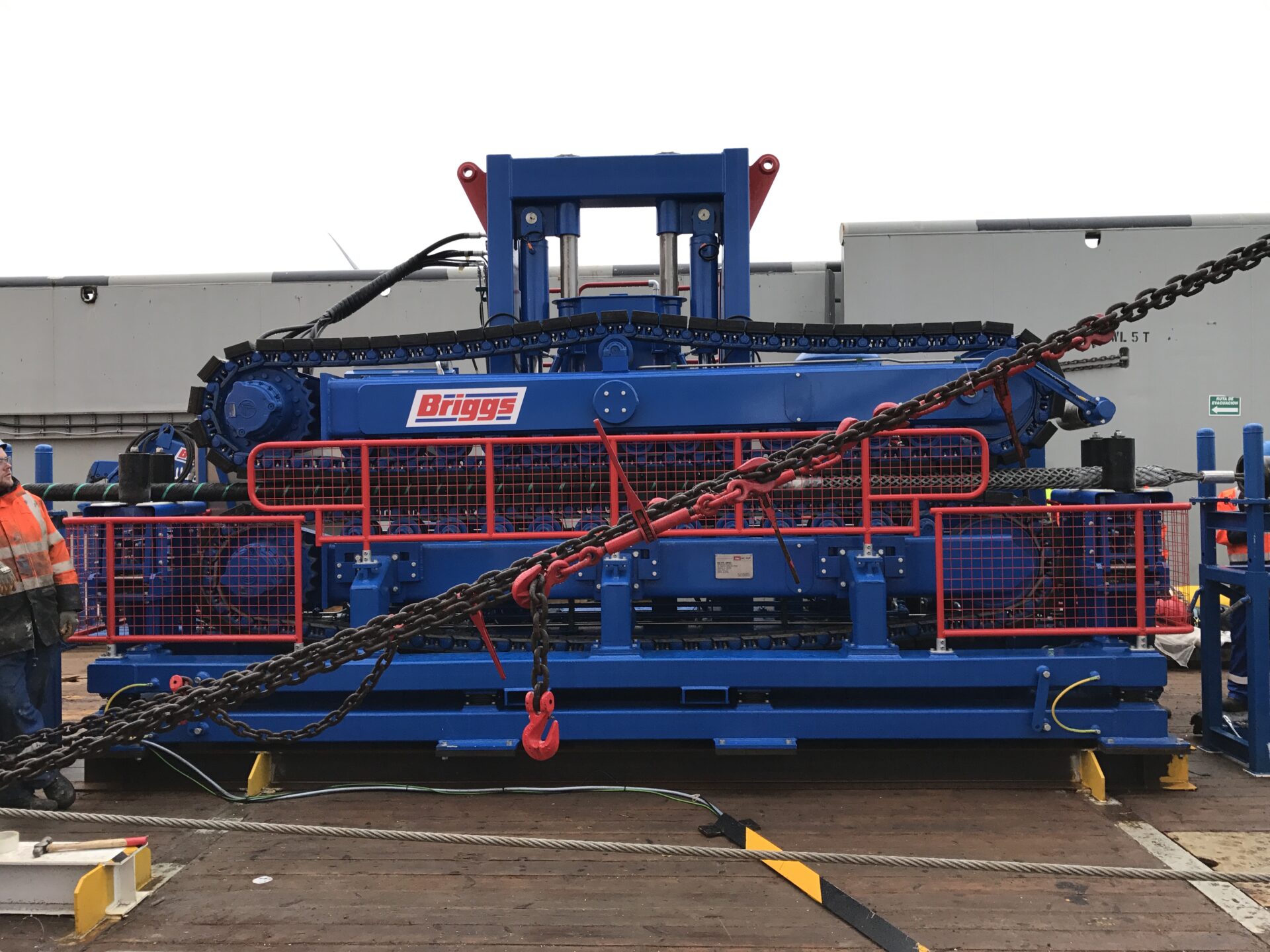 15Te Tracked Cable Tensioner - Briggs Marine