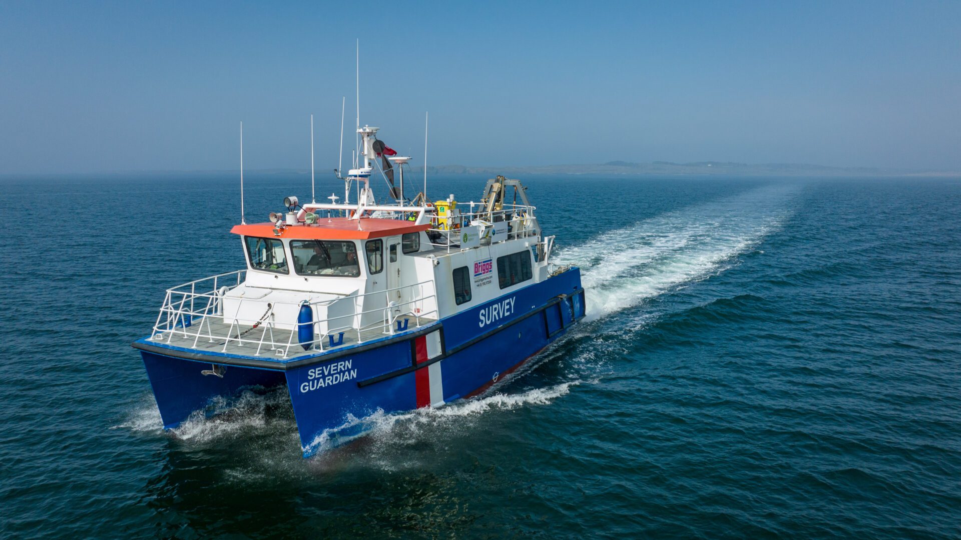 Severn Guardian - Vessel Charter | Briggs Marine